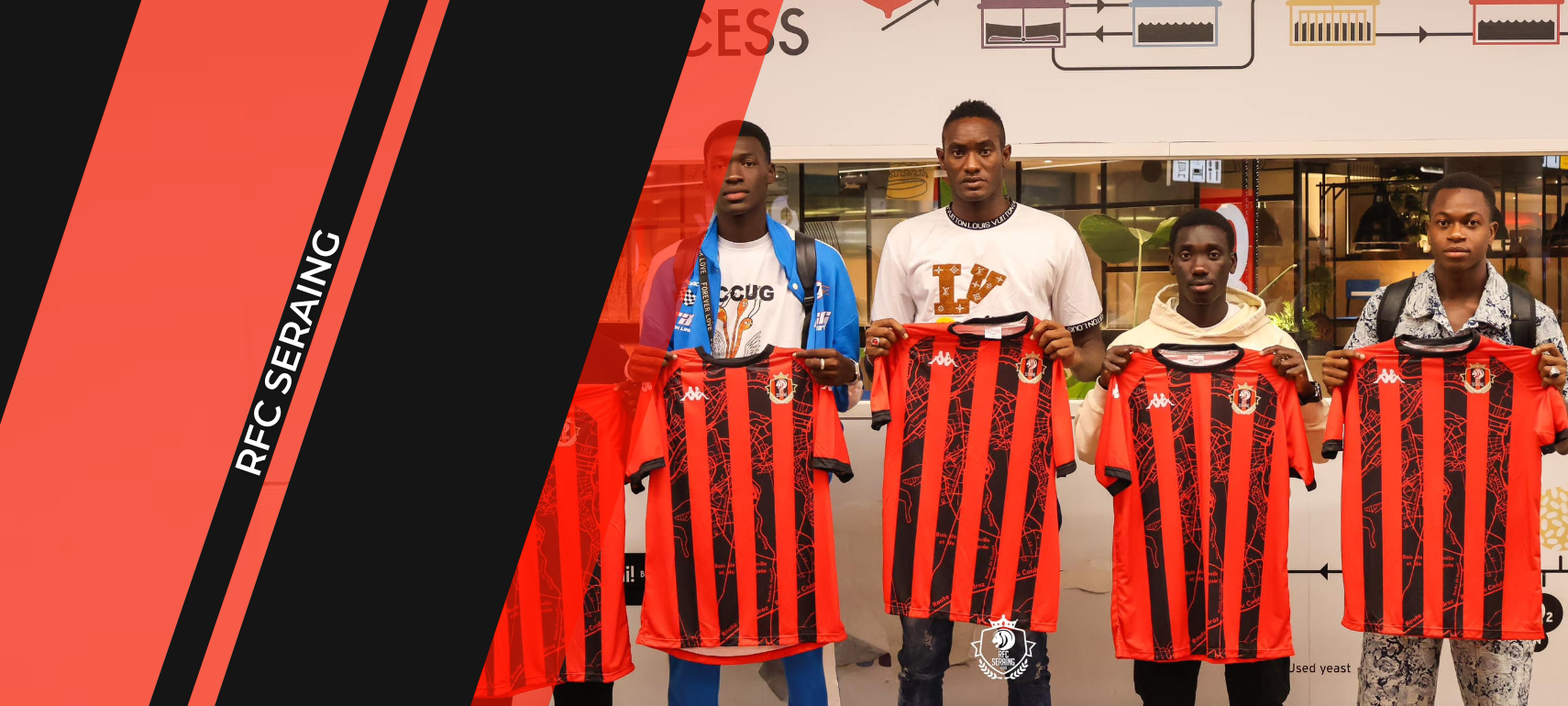 Les renforts de Génération Foot Dakar à pied d'oeuvre - RFC Seraing