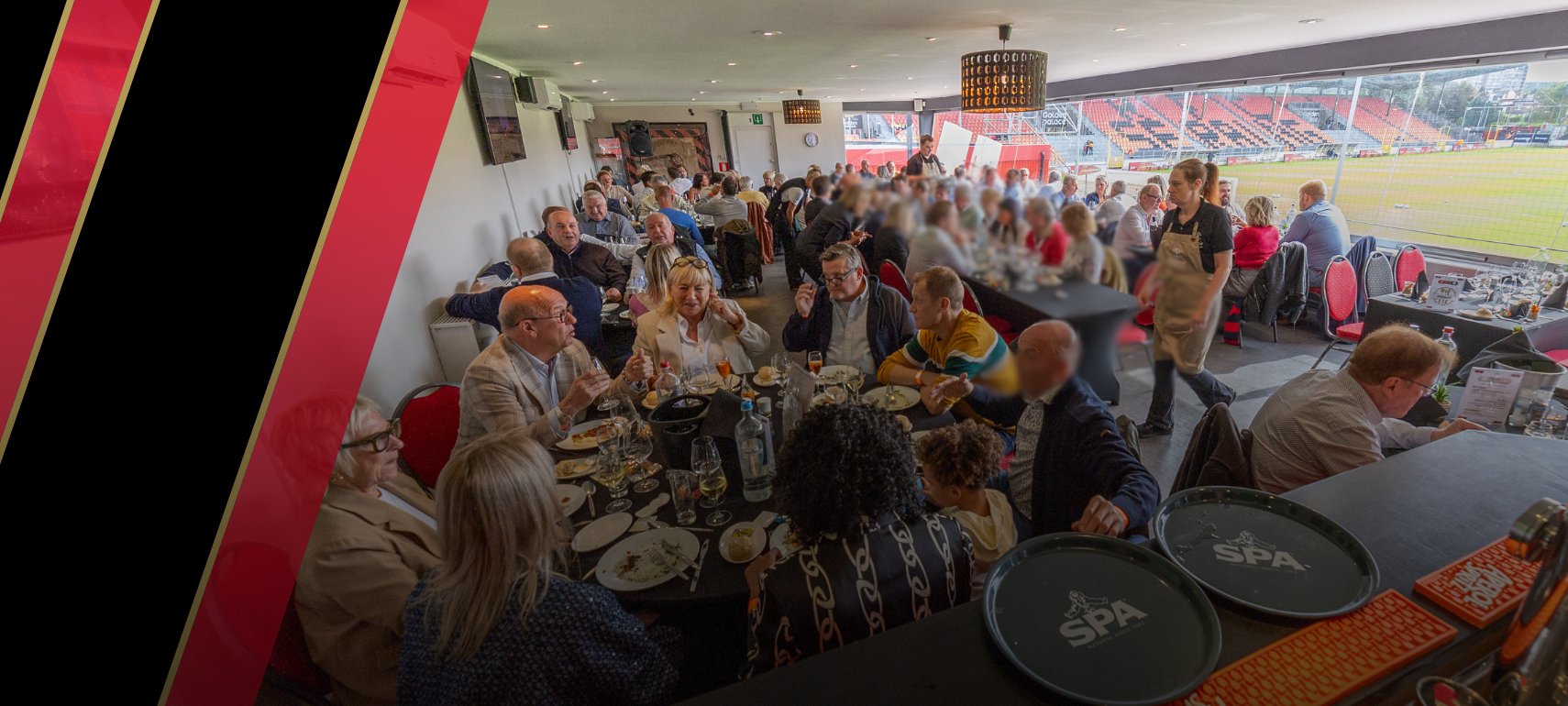 En VIP face à l'Olympic Charleroi - RFC Seraing