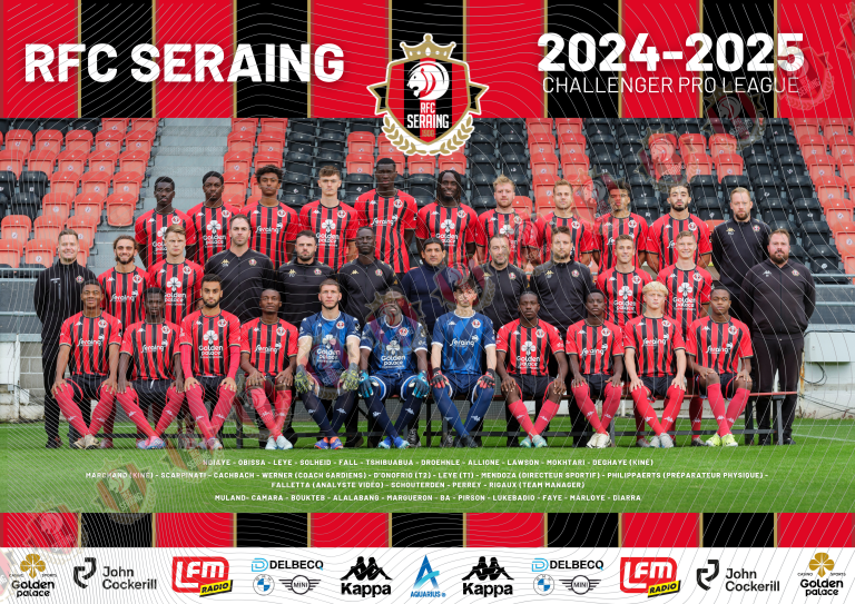 Posters 2024/25 disponibles ! - RFC Seraing