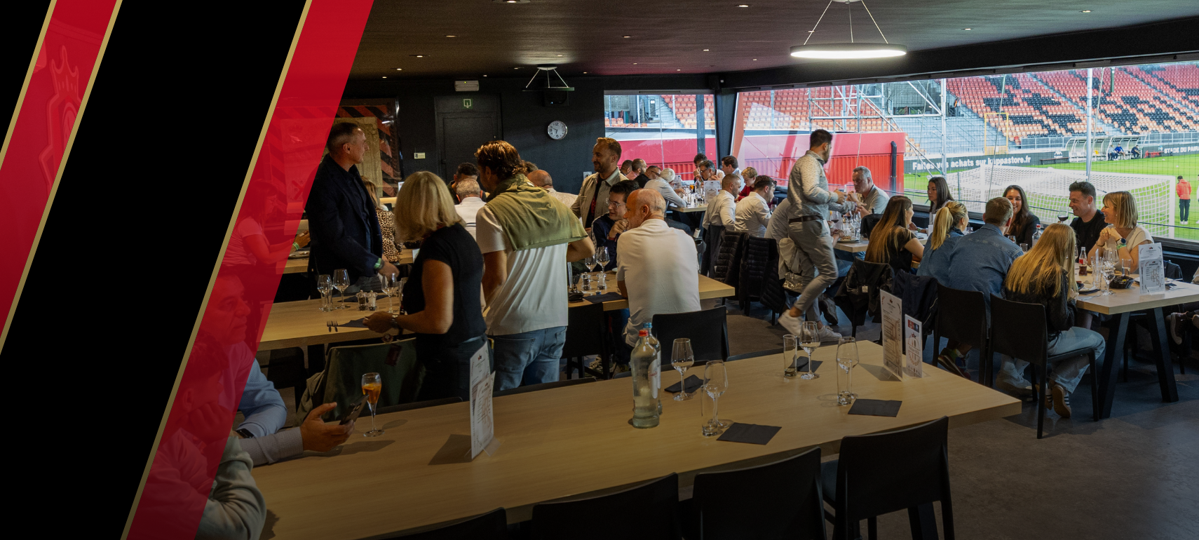 Découvrez notre nouvel espace VIP O BURO face au Lommel SK - RFC Seraing